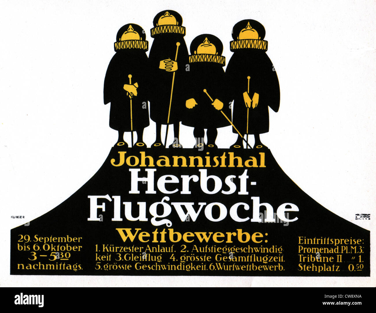 Advertising poster for a show Stock Photo - Alamy