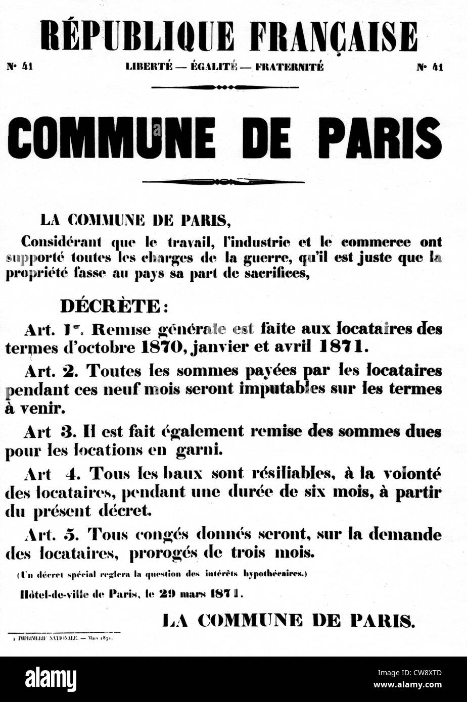 Decree hi-res stock photography and images - Alamy