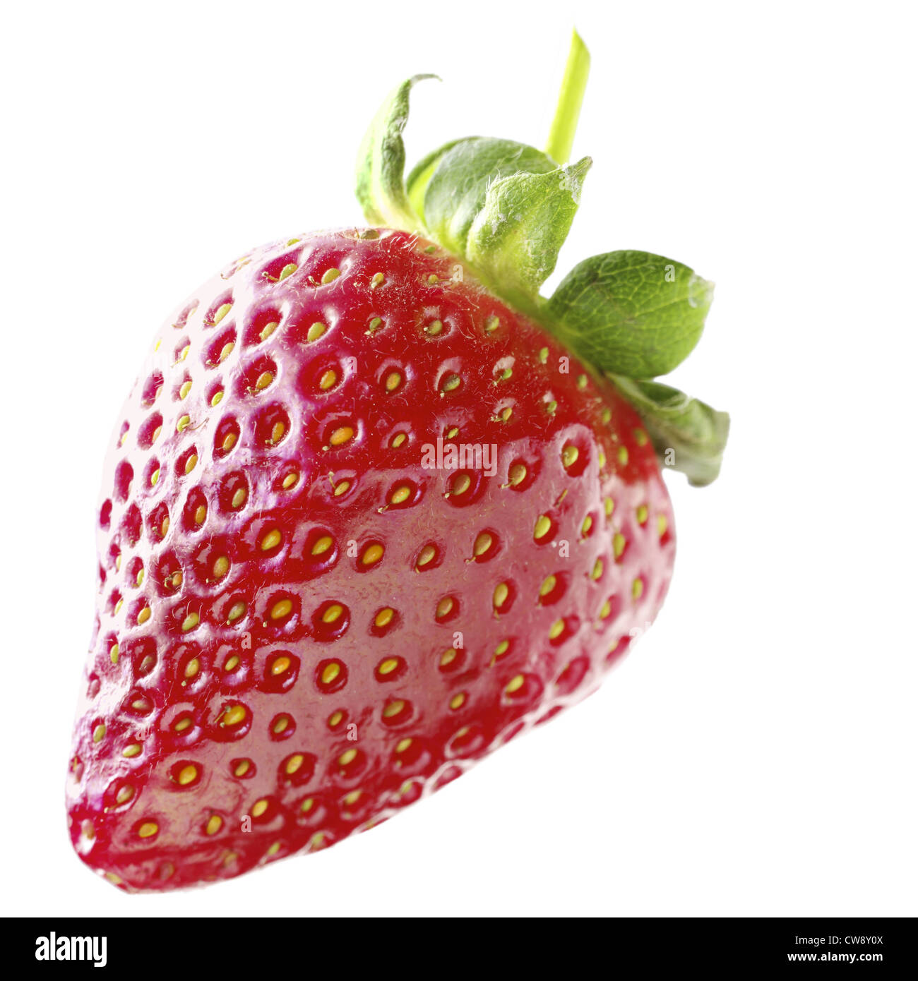 Strawberry isolated on white Stock Photo - Alamy