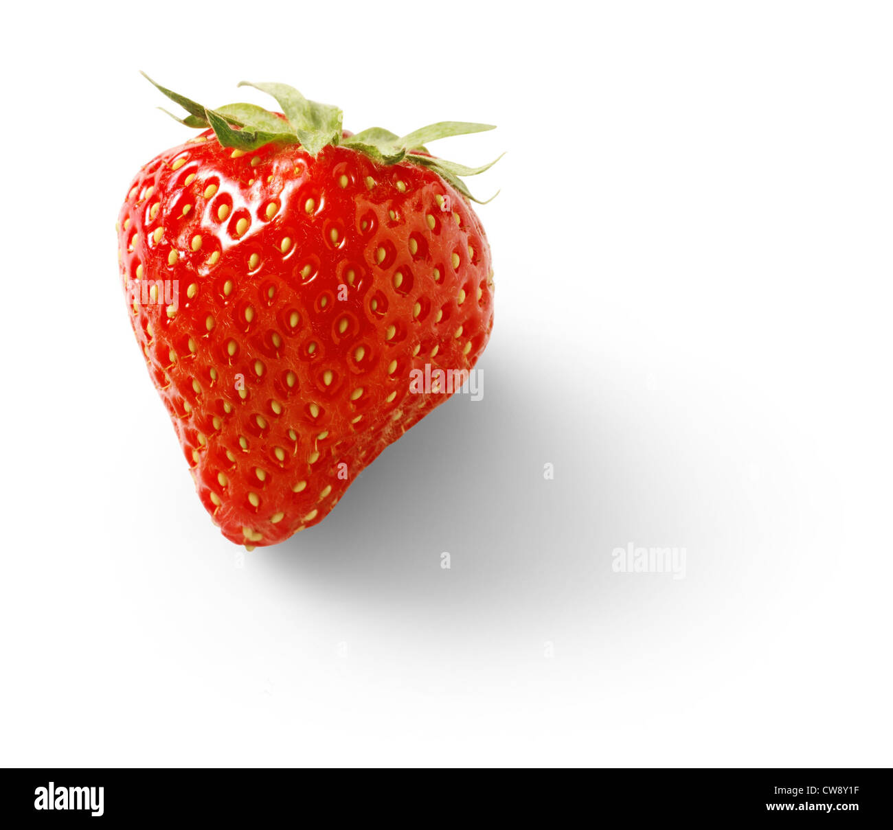 Strawberry isolated on white Stock Photo - Alamy