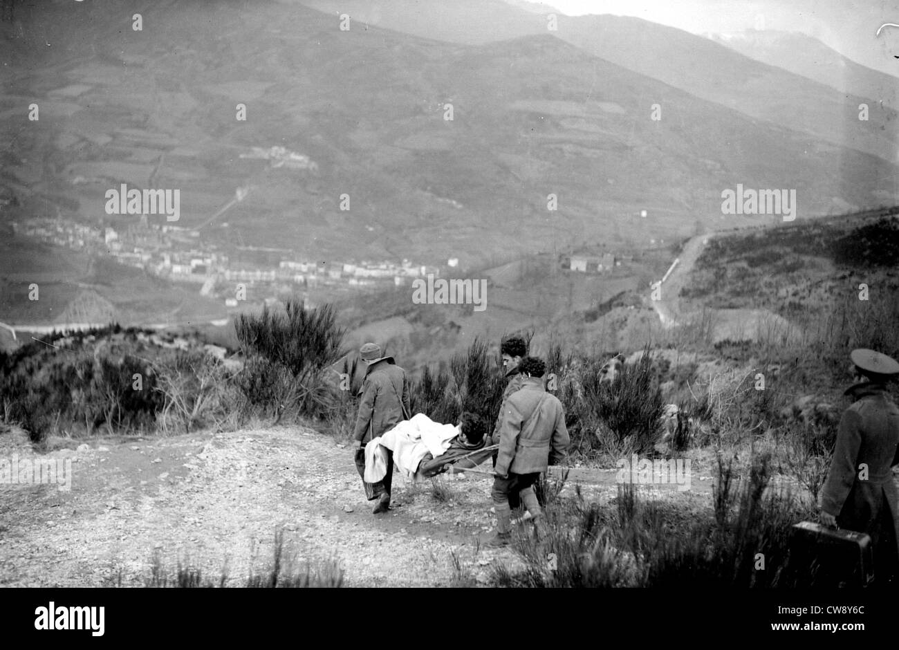 Transporting wounded hi-res stock photography and images - Alamy