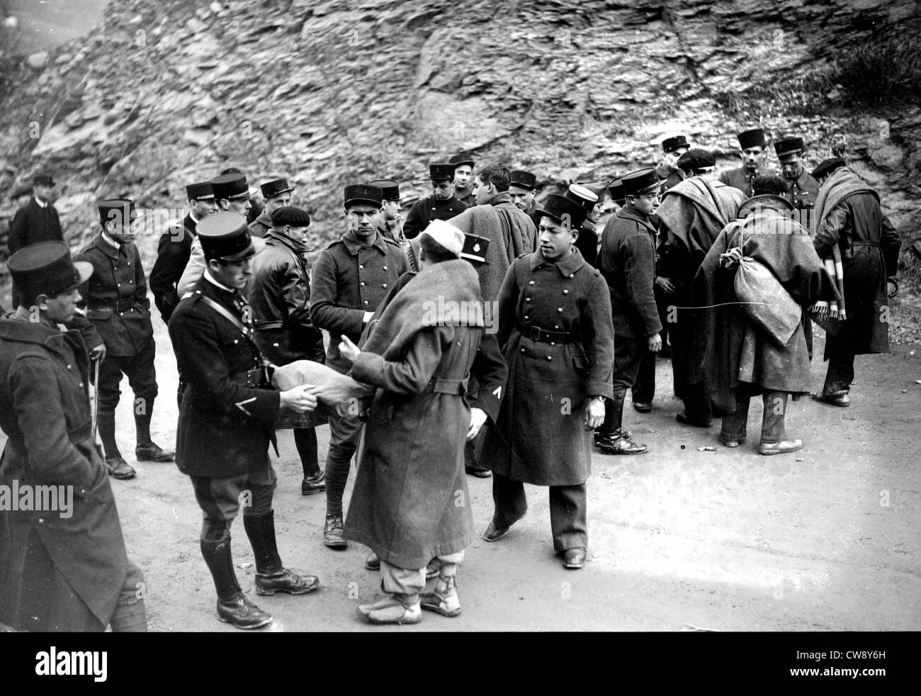 The spanish border hi-res stock photography and images - Alamy