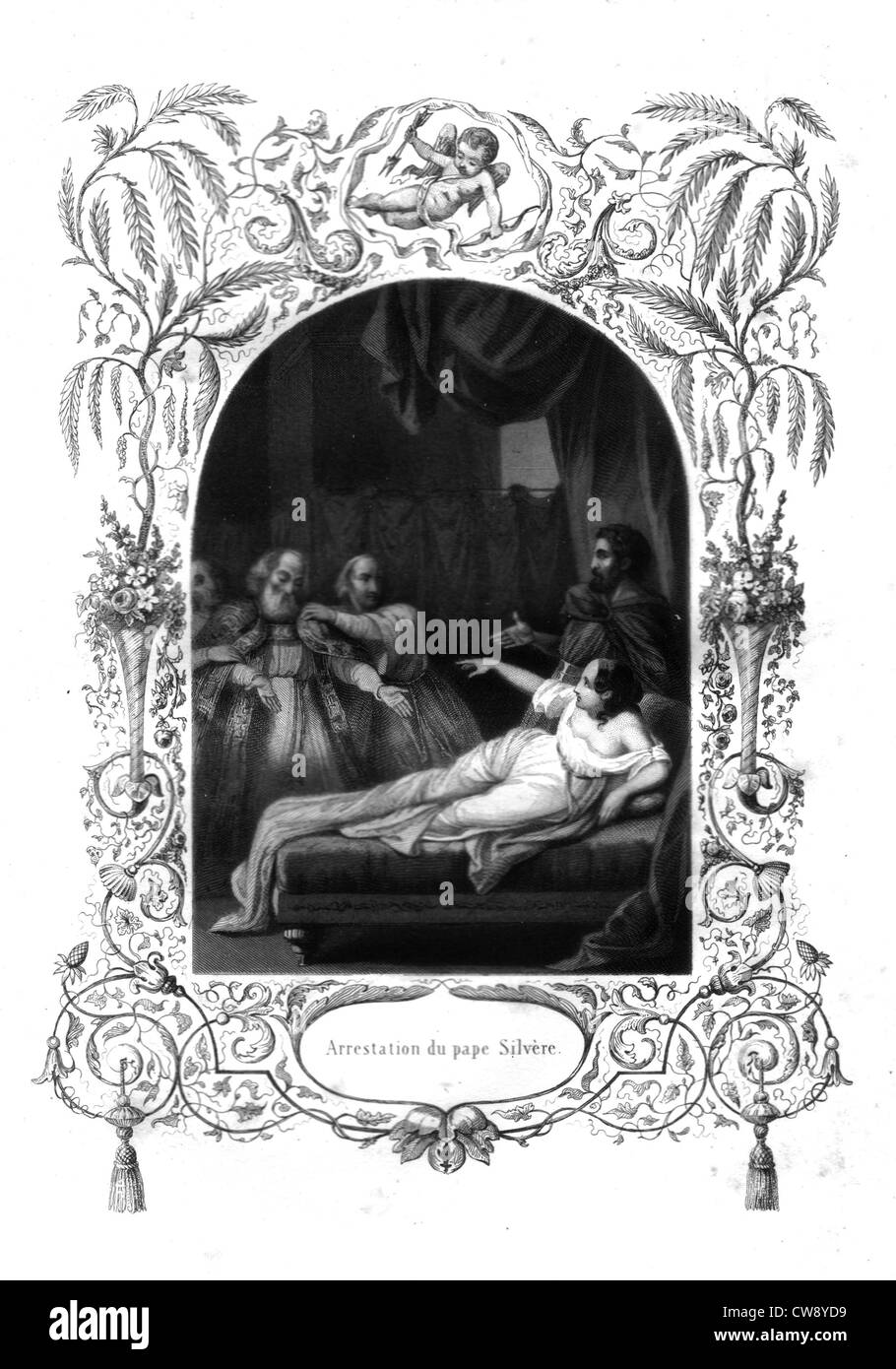 Arrest of Pope Silverius (536-537 Stock Photo - Alamy