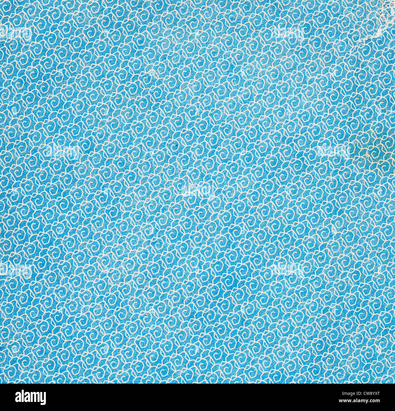 ancient envelope paper blue and ornamental background Stock Photo - Alamy