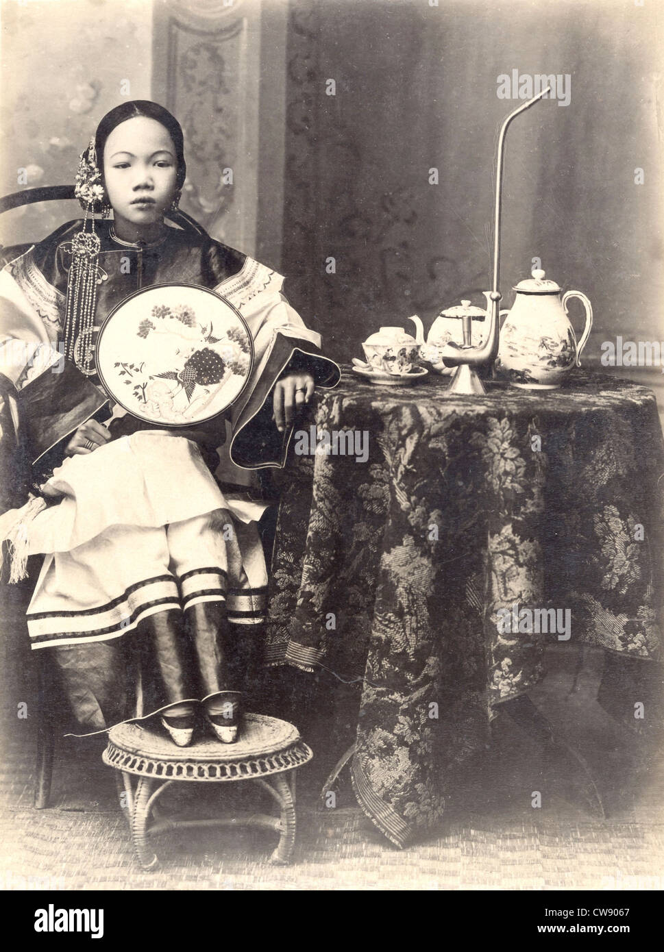 China, young sophisticated woman at home Stock Photo - Alamy