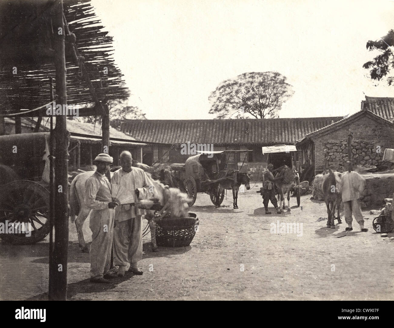 China merchant 19th century hi-res stock photography and images - Alamy