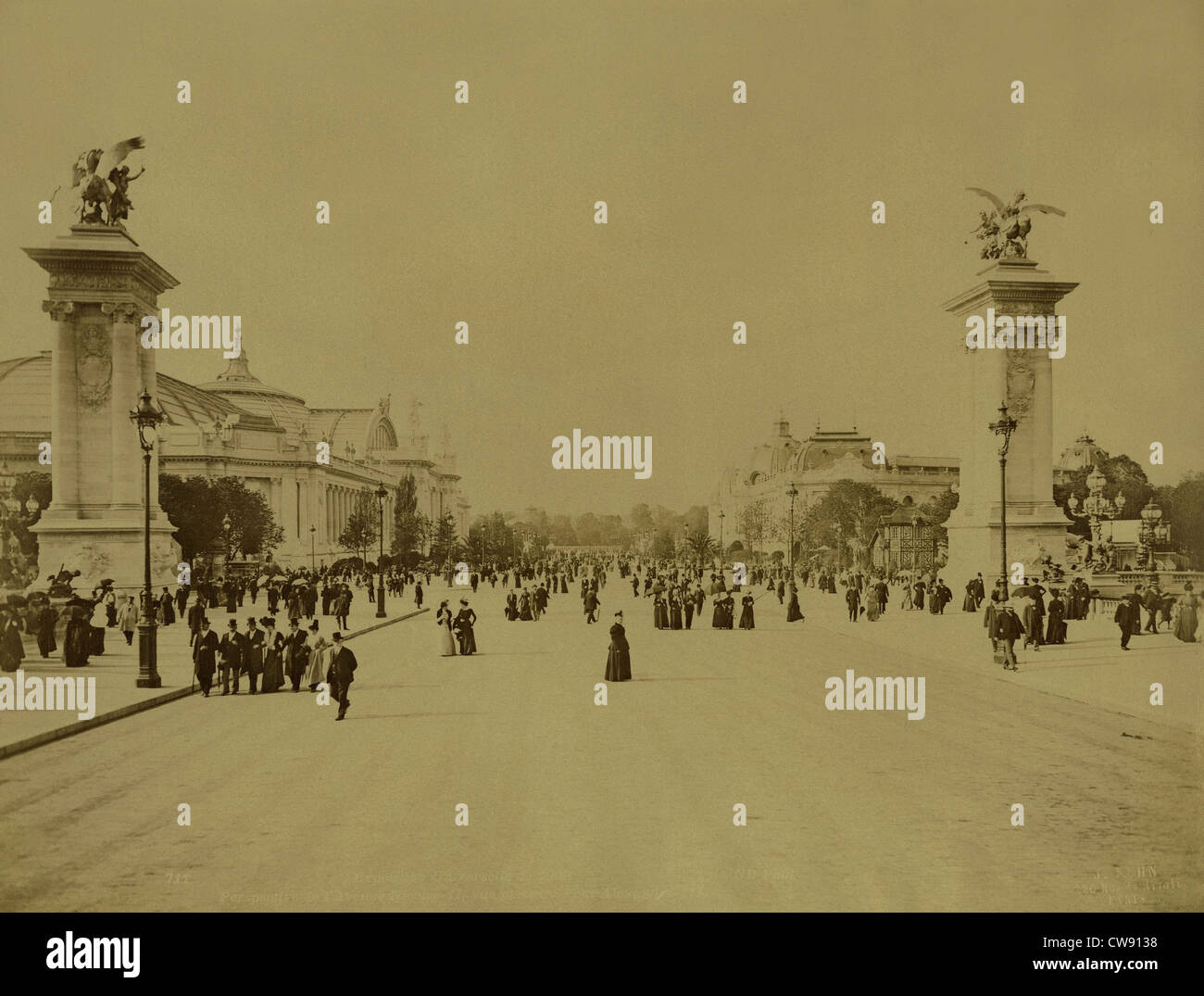 Paris exhibition 1900 view hi-res stock photography and images - Alamy