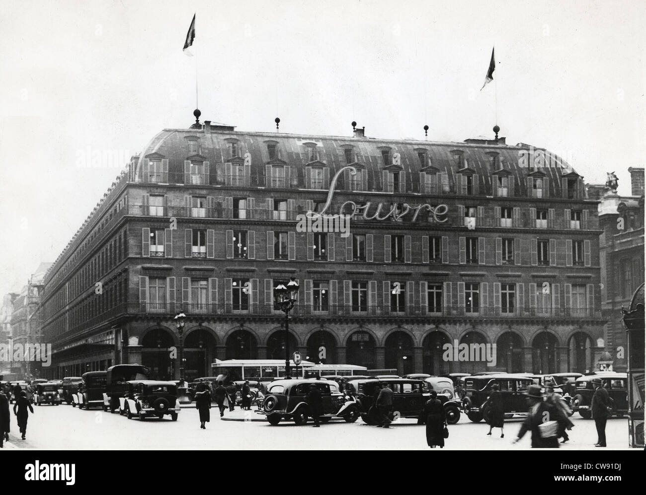 Louvre department store in Paris Stock Photo - Alamy