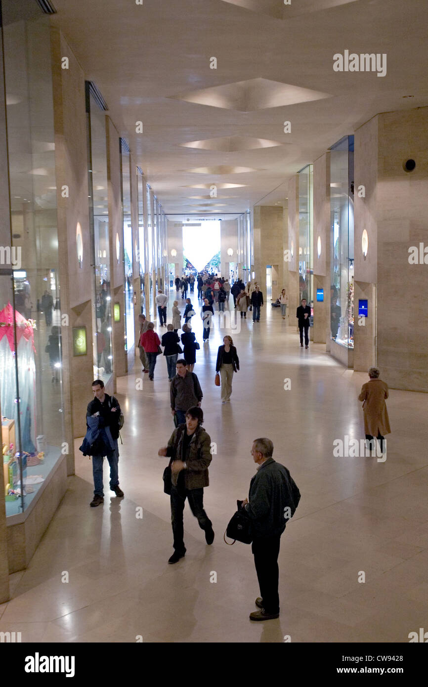 Paris, shopping arcade in downtown Stock Photo - Alamy