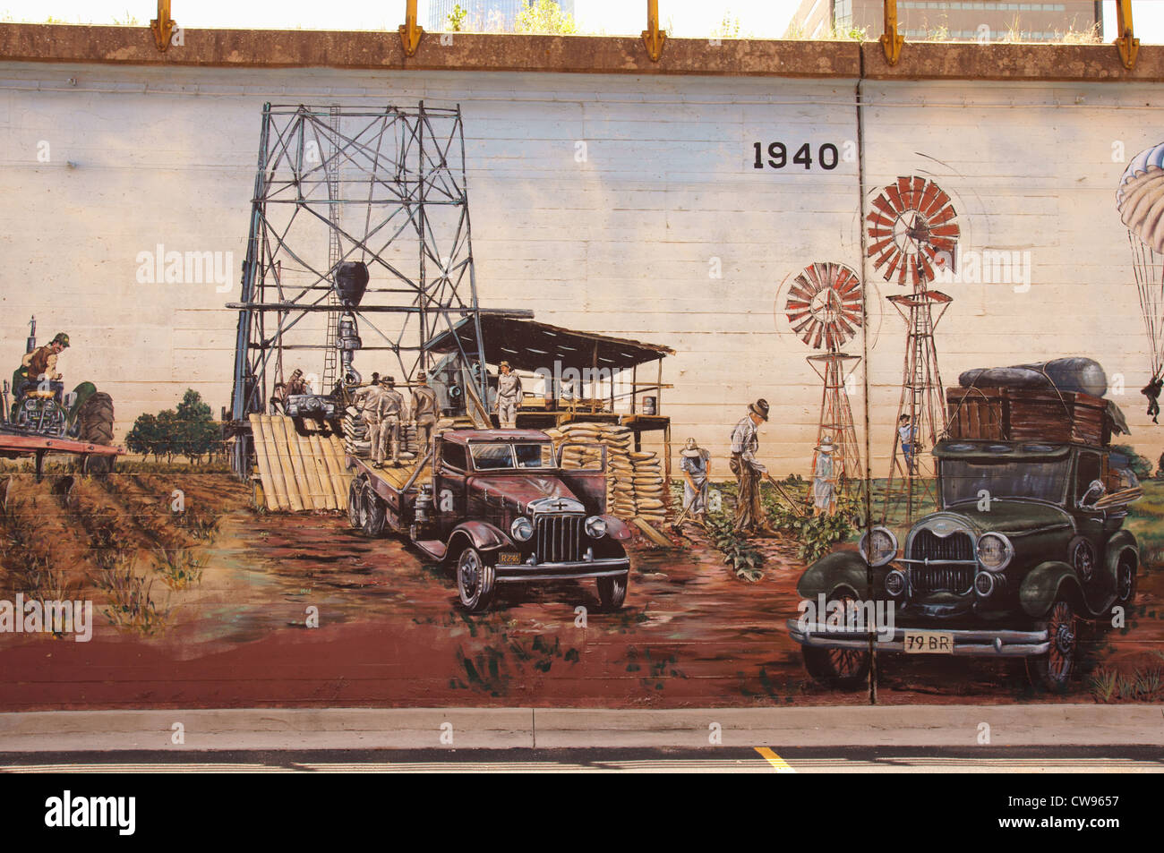 Route 66 Mural City High Resolution Stock Photography and Images - Alamy