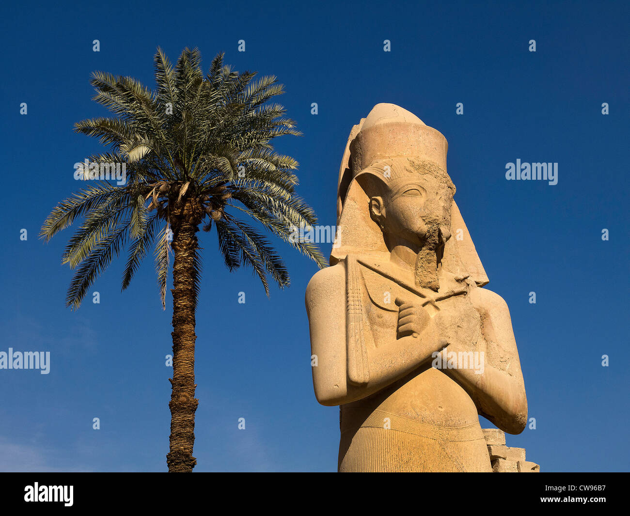 The Ancient Temple Complex of Karnak near Luxor in the Nile Valley in ...
