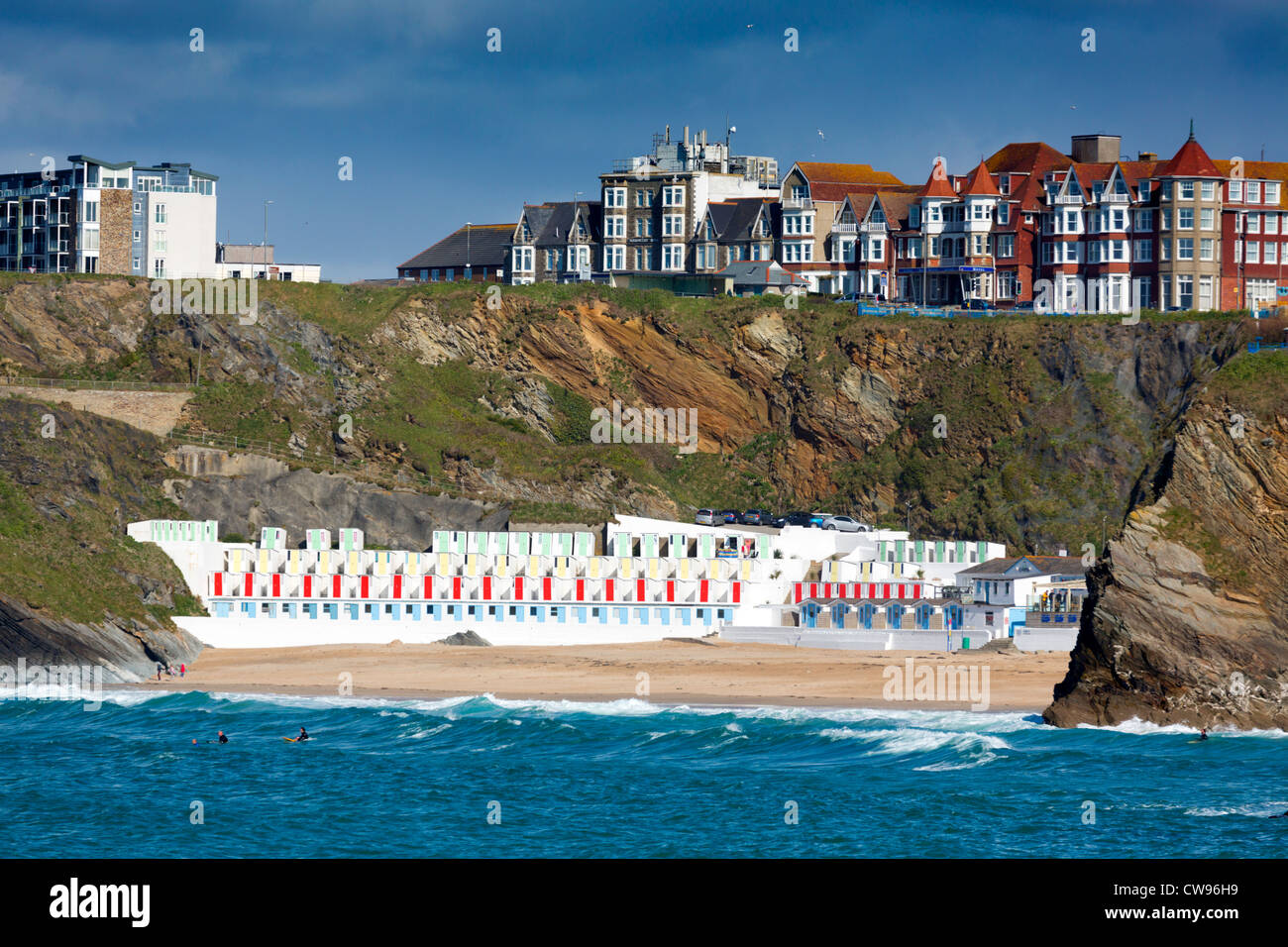 Tolcarne Beach; Newquay; Cornwall; UK Stock Photo - Alamy