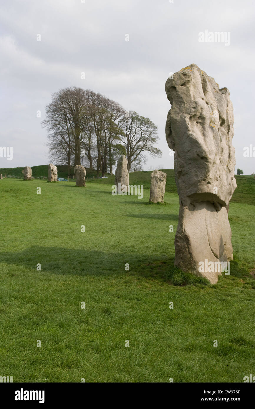 Avebury: stone circle Stock Photo - Alamy