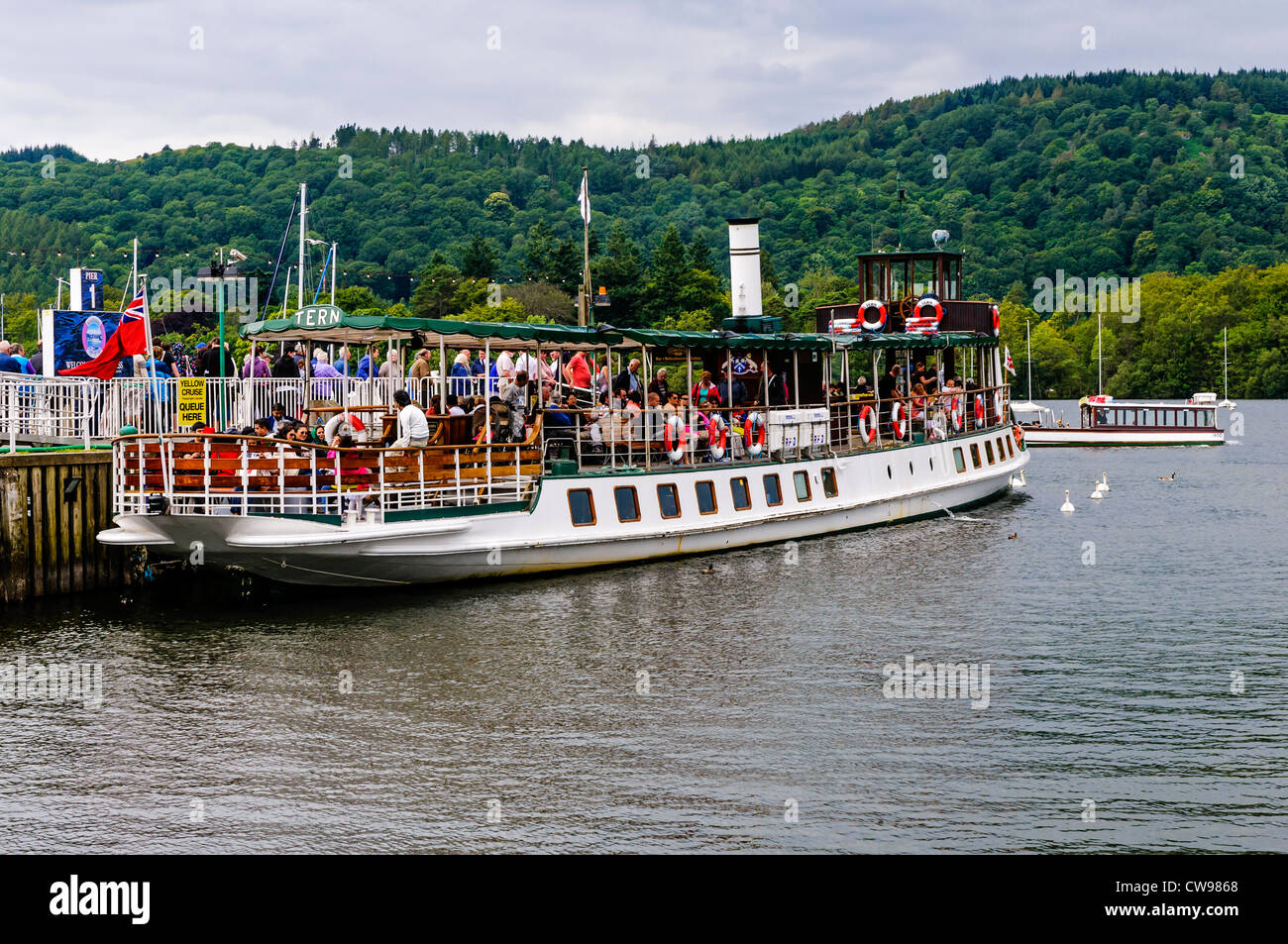 On board a ship boat ferry steamer hi-res stock photography and images ...
