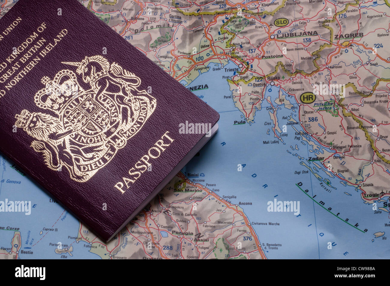 Map Of Europe High Resolution Stock Photography and Images - Alamy