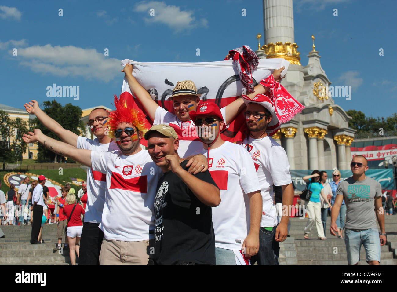 Final. Kiev, Ukraine, European Football Championship 2012 Stock Photo ...
