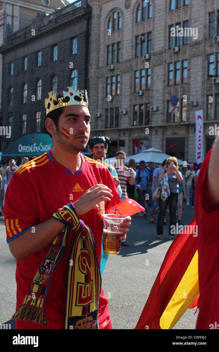 Final. Kiev, Ukraine, European Football Championship 2012 Stock Photo ...