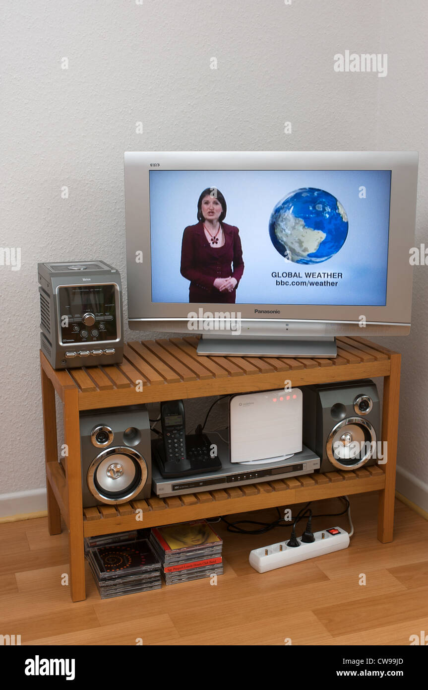 BBC World News, Global weather forecast Stock Photo - Alamy