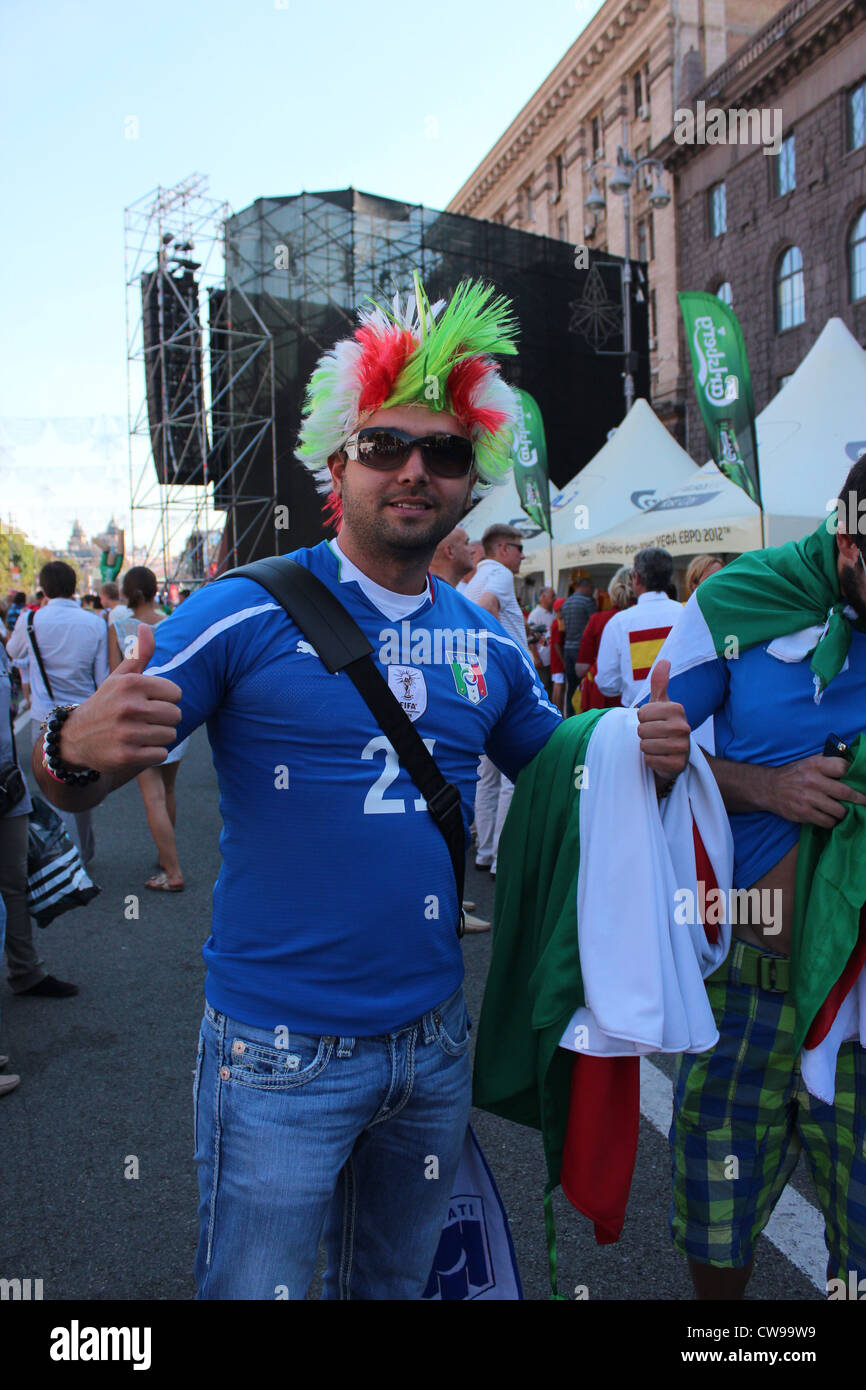 Final. Kiev, Ukraine, European Football Championship 2012 Stock Photo ...