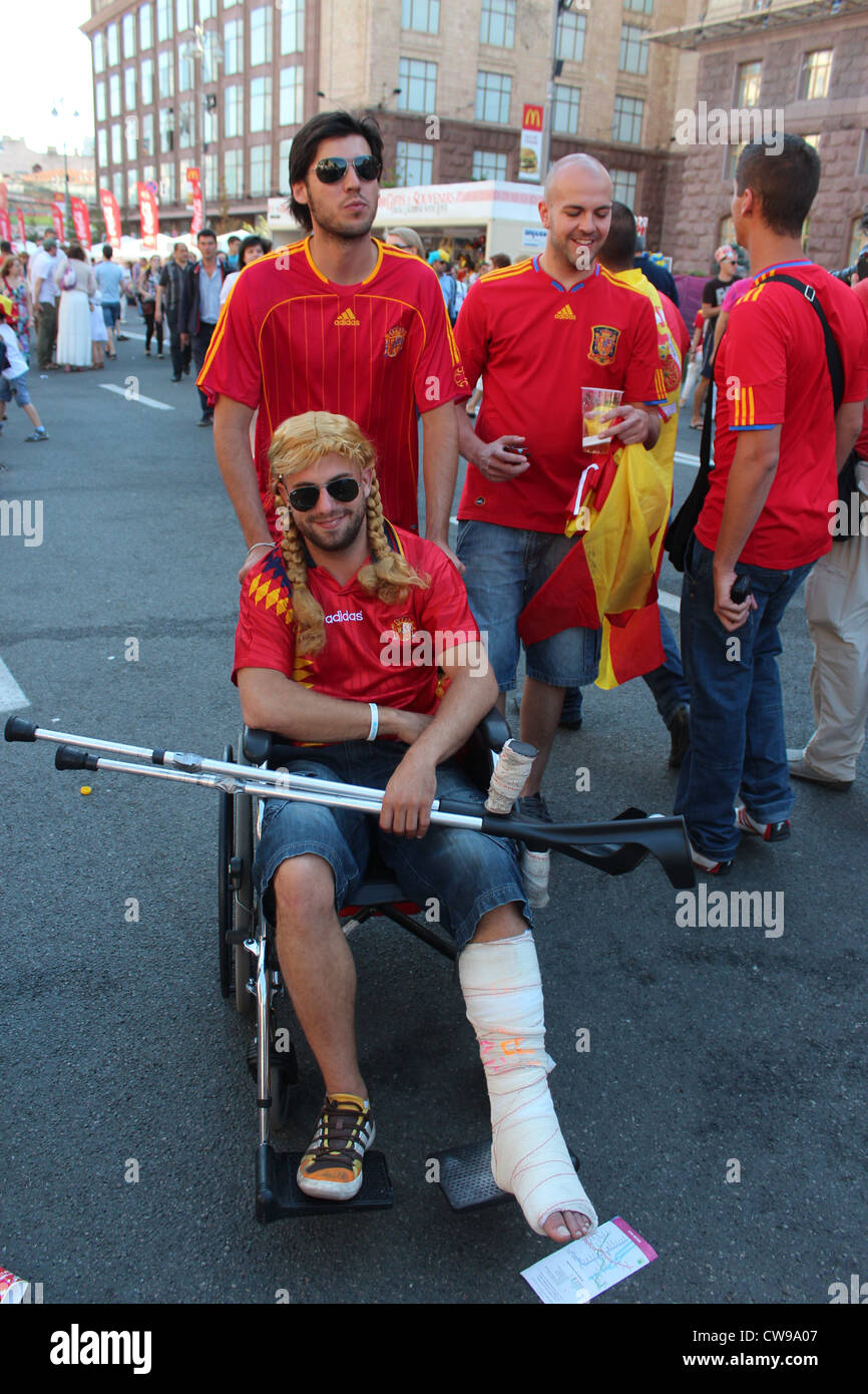 Final. Kiev, Ukraine, European Football Championship 2012 Stock Photo ...