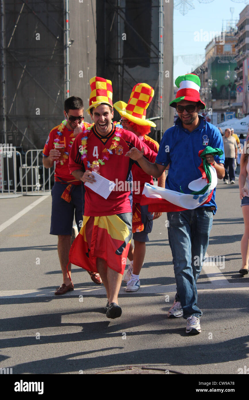 Final. Kiev, Ukraine, European Football Championship 2012 Stock Photo ...