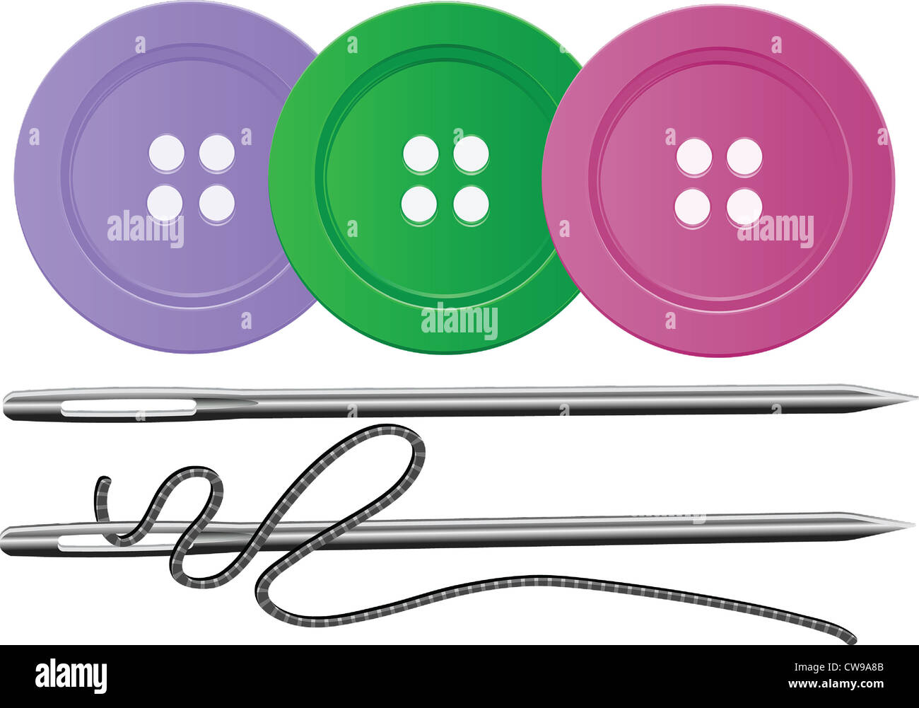 Needle artwork hi-res stock photography and images - Alamy