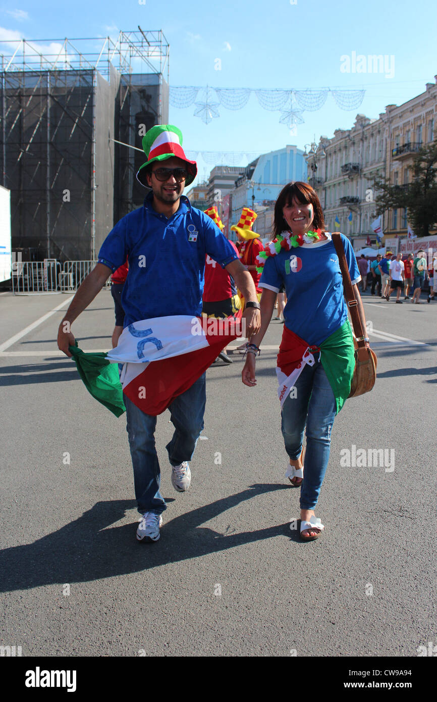 Final. Kiev, Ukraine, European Football Championship 2012 Stock Photo ...