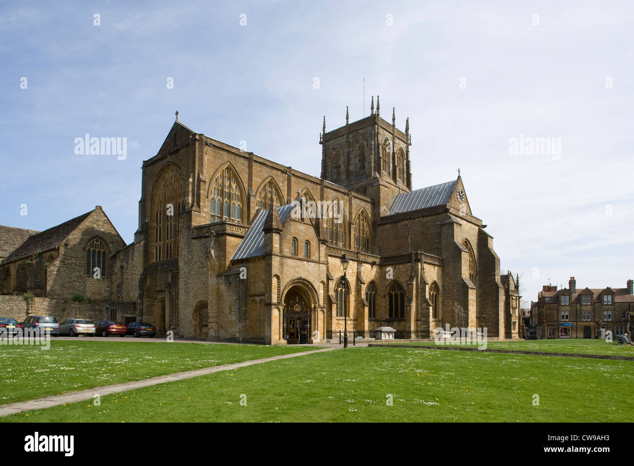 Sherborne: Sherborne Abbey Stock Photo - Alamy