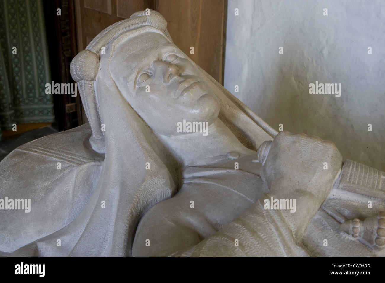 Wareham: St. Martin's church / effigy of T.E.Lawrence Stock Photo - Alamy
