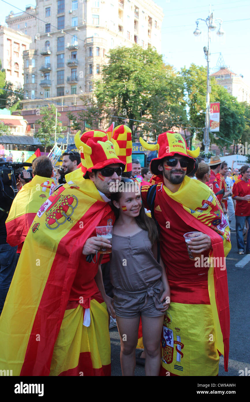 Final. Kiev, Ukraine, European Football Championship 2012 Stock Photo ...