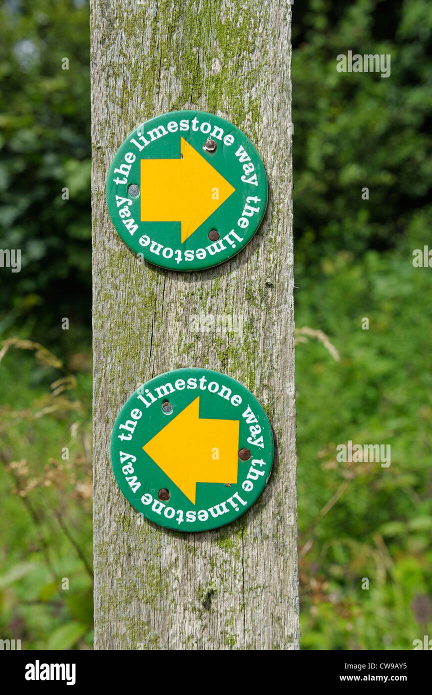 The limestone way tissington trail derbyshire england uk Stock Photo ...
