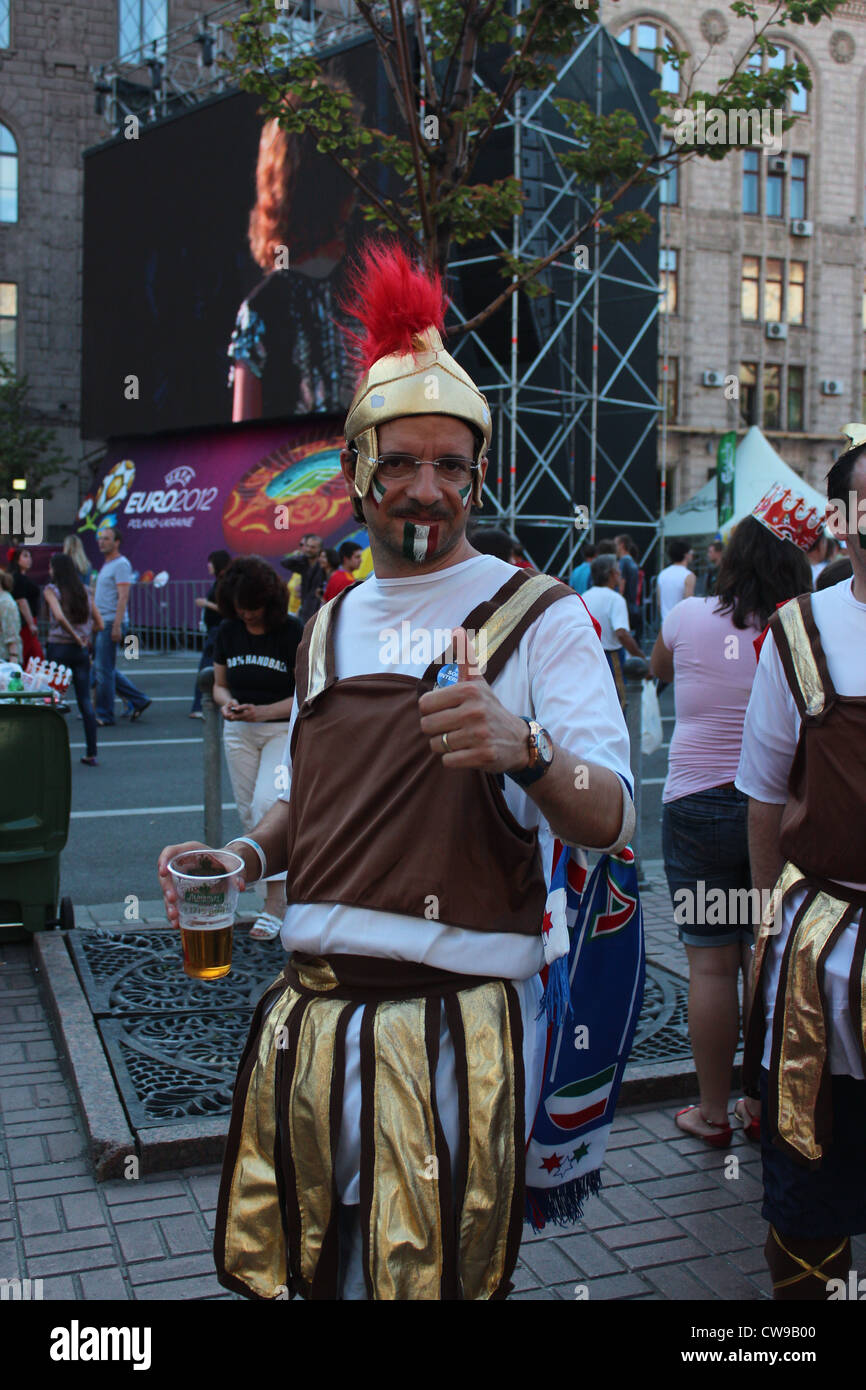 Final. Kiev, Ukraine, European Football Championship 2012 Stock Photo ...