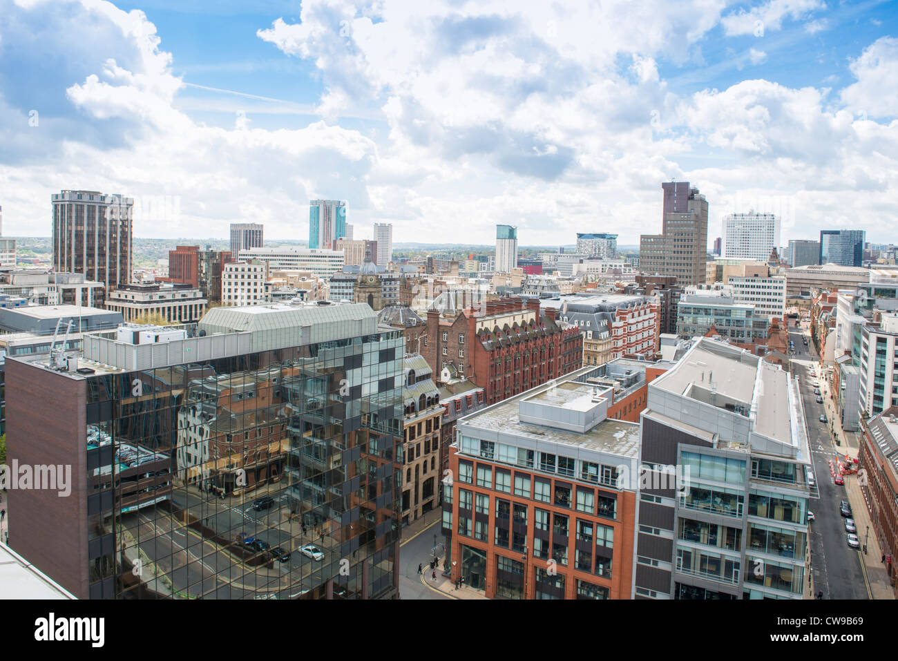 Birmingham city centre skyline hi-res stock photography and images - Alamy