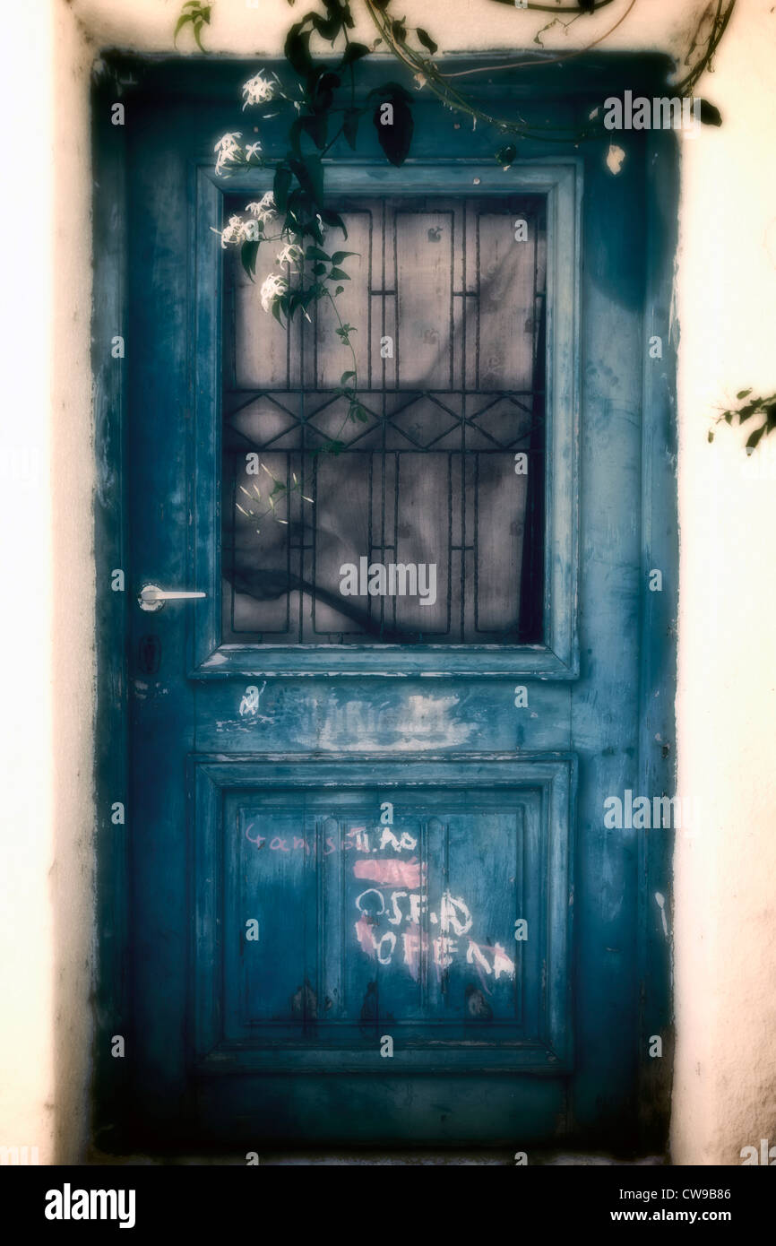 Barred wooden door hi-res stock photography and images - Alamy