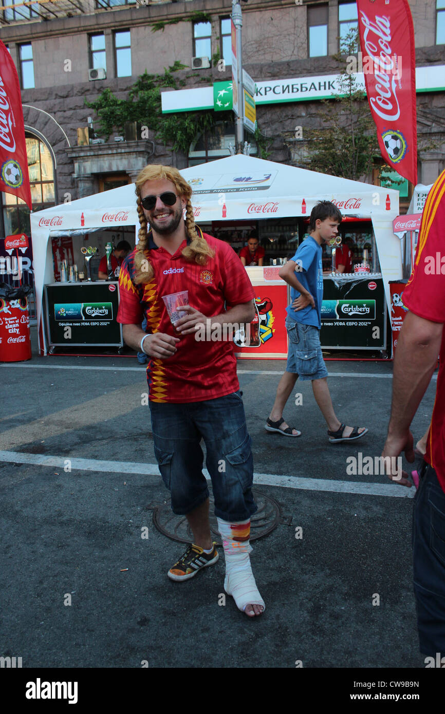 Final. Kiev, Ukraine, European Football Championship 2012 Stock Photo ...