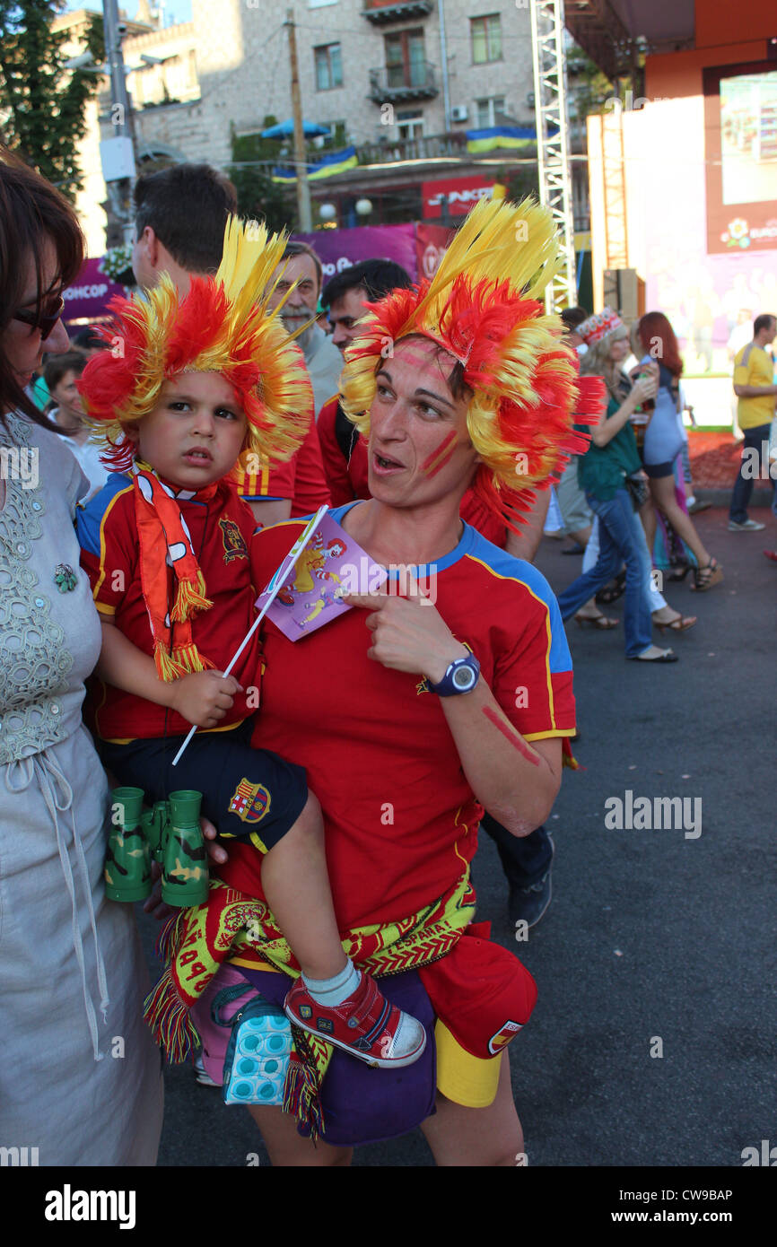 Final. Kiev, Ukraine, European Football Championship 2012 Stock Photo ...