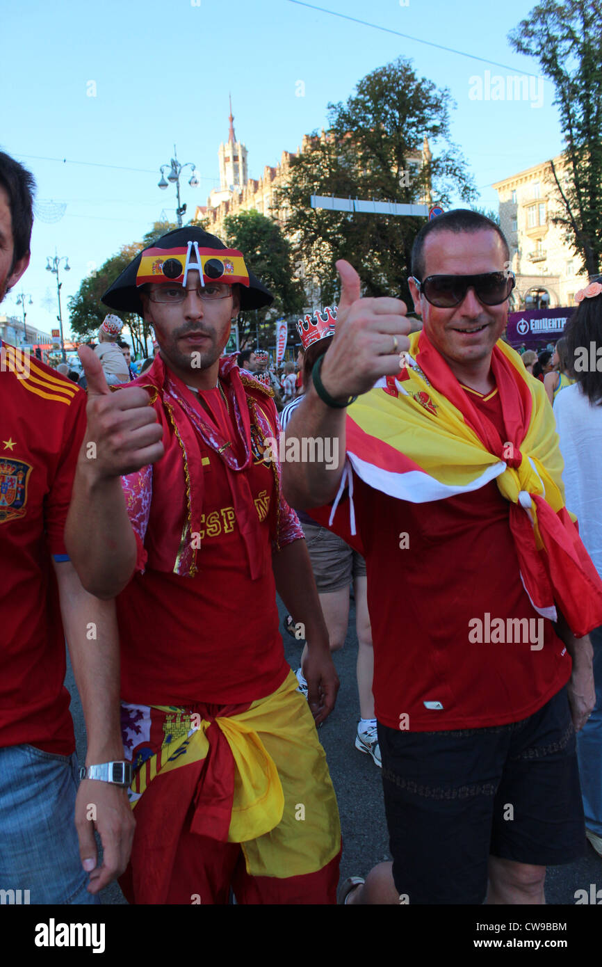Final. Kiev, Ukraine, European Football Championship 2012 Stock Photo ...