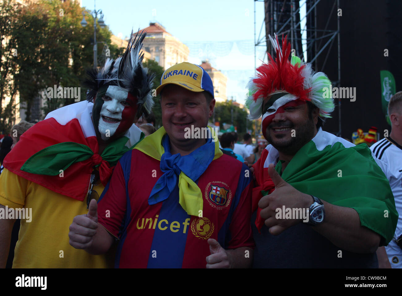 Final. Kiev, Ukraine, European Football Championship 2012 Stock Photo ...