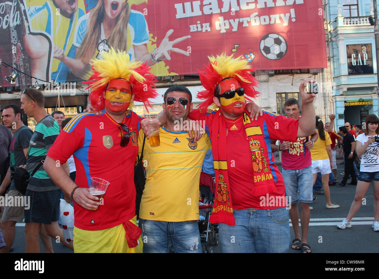 Final. Kiev, Ukraine, European Football Championship 2012 Stock Photo ...