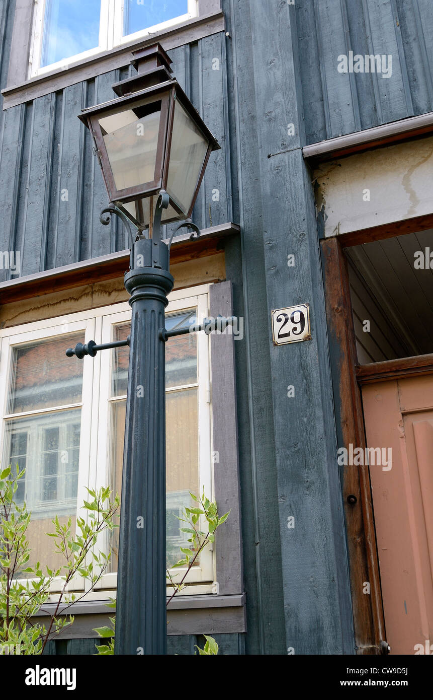 HOUSE IN TRONDHEIM. NORWAY. SCANDINAVIA Stock Photo - Alamy