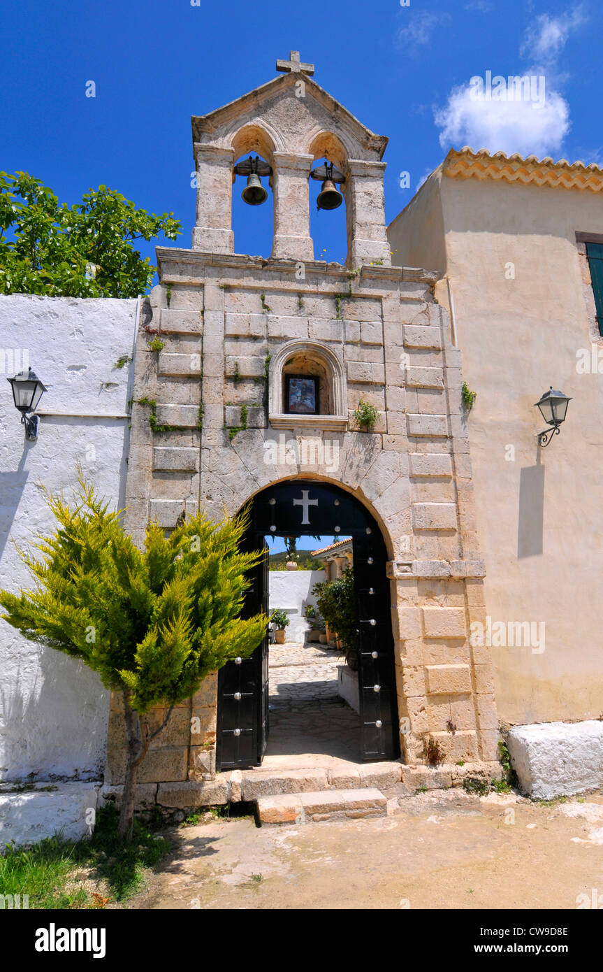 Monastery Agios Georgios Gremon Volimes Anafotiria Zakynthos Greece ...