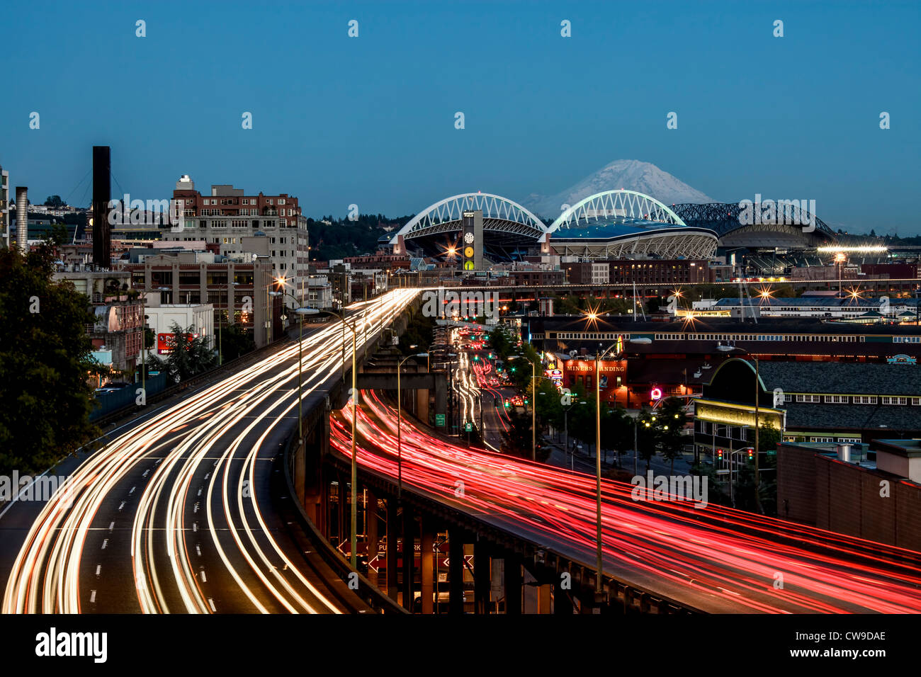 Seattle stadium skyline hi-res stock photography and images - Alamy