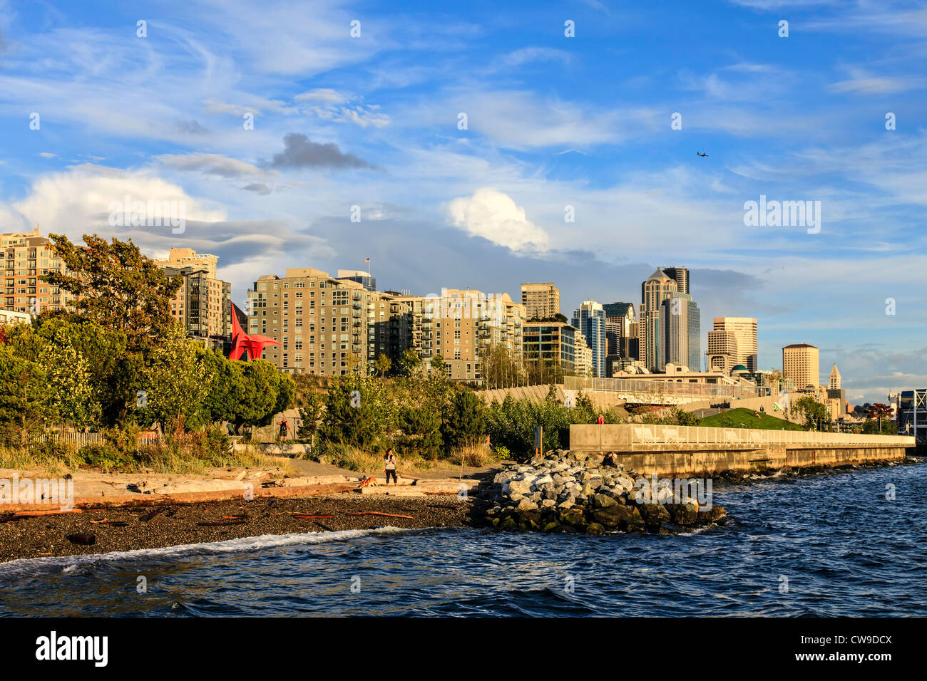 Seattle waterfront elliot bay hi-res stock photography and images - Alamy