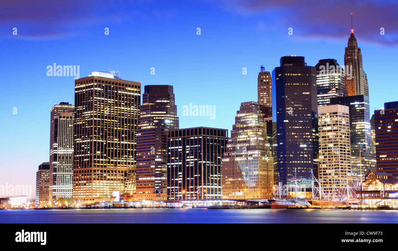Downtown new york hi-res stock photography and images - Alamy