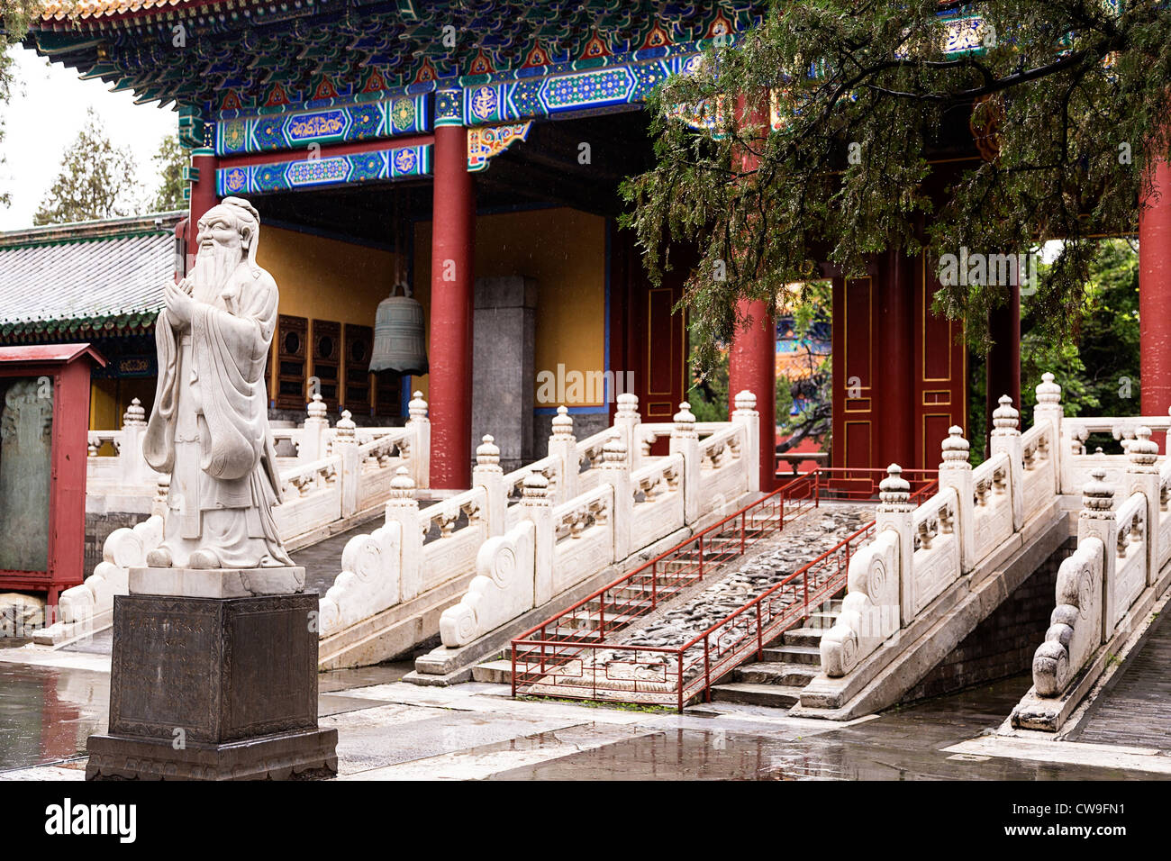 Confucius temple beijing hi-res stock photography and images - Alamy