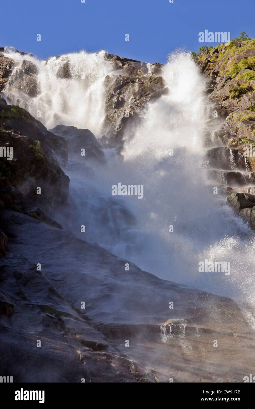 Nardis Waterfalls in Val di Genova.Trent Stock Photo - Alamy