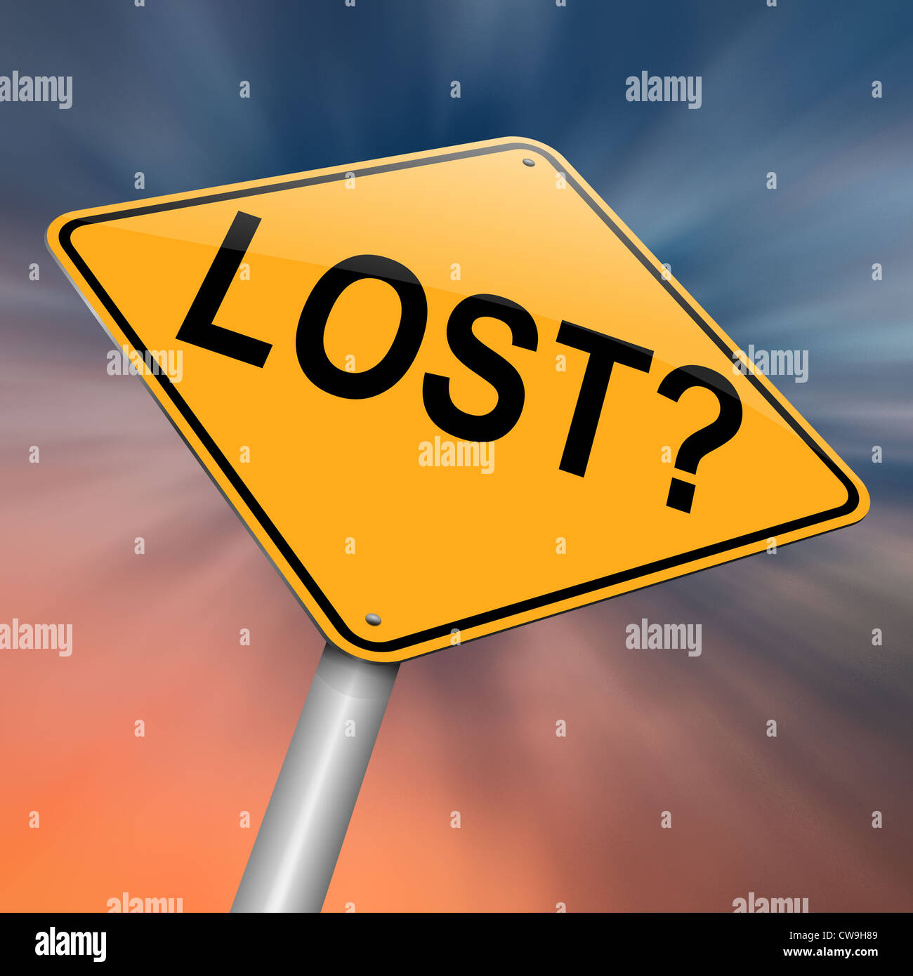 Lost adrift alone hi-res stock photography and images - Alamy