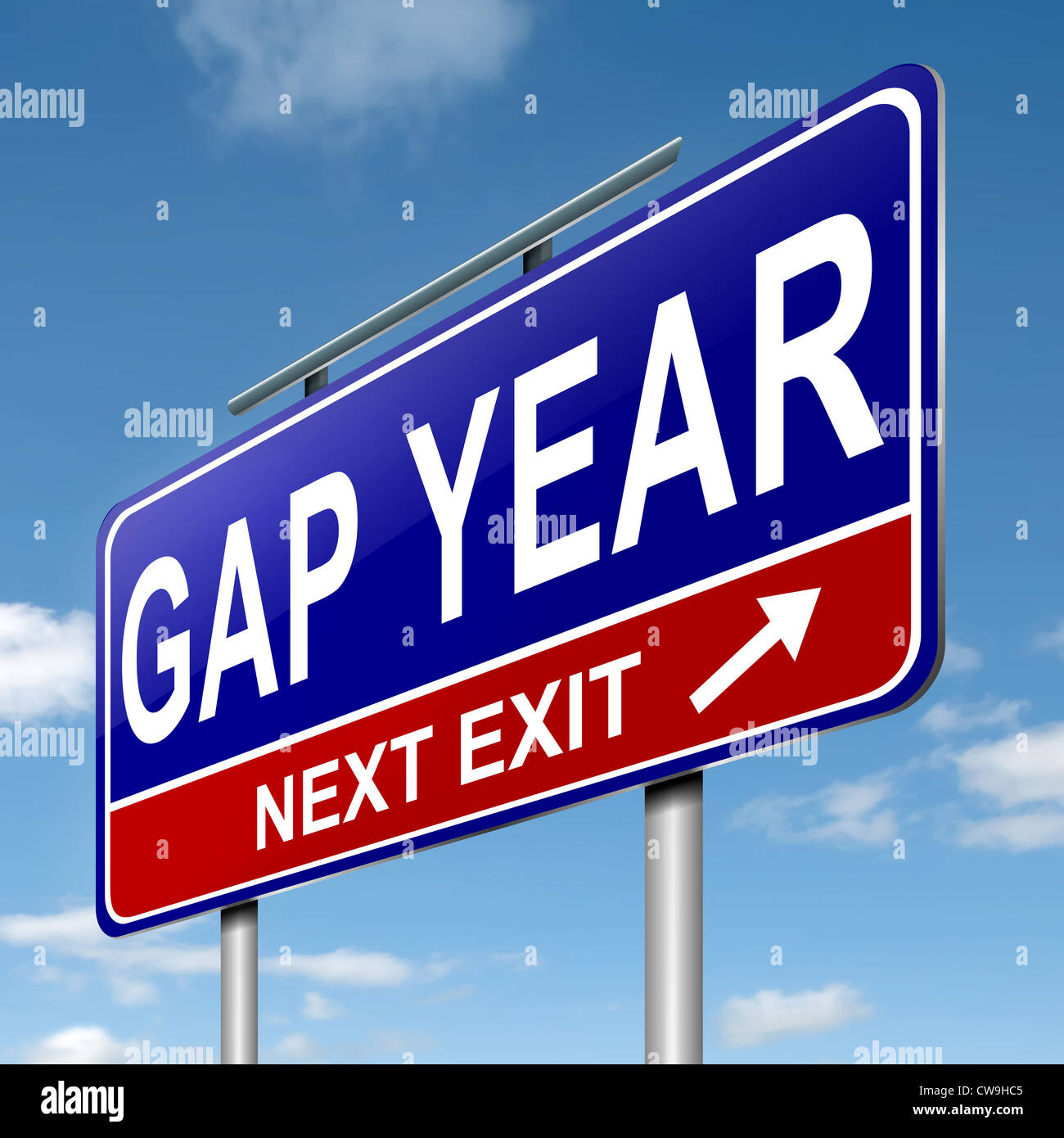 Gap year concept Stock Photo - Alamy
