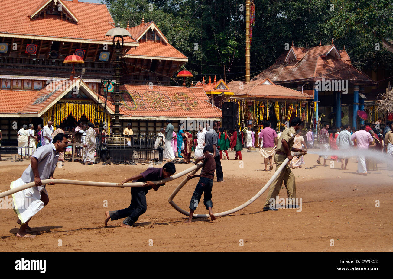 Working Together with Fireman for Fire force Mission at Kerala Sarkara ...