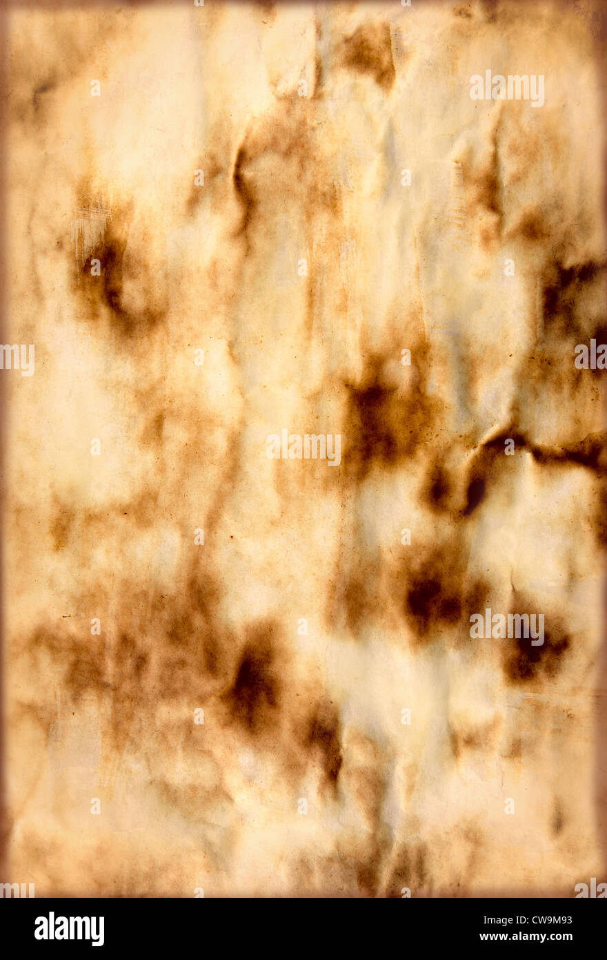 old vintage grunge burnt paper Stock Photo - Alamy